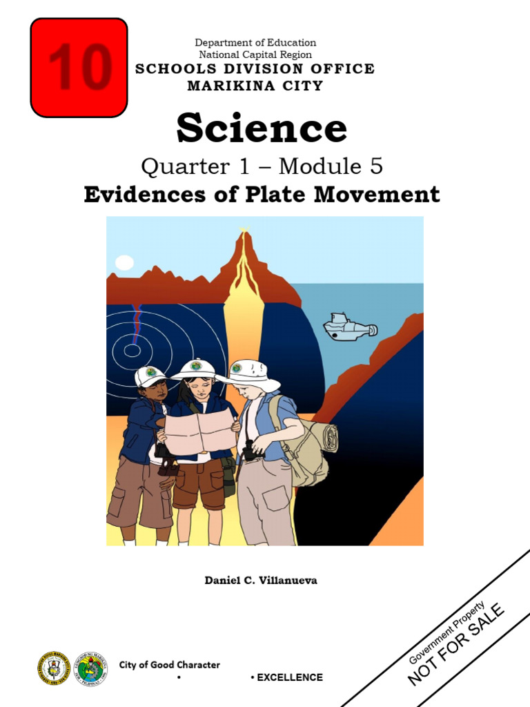 SCI10 - Q1 - M5 - Evidences of Plate Movement | PDF | Plate Tectonics ...