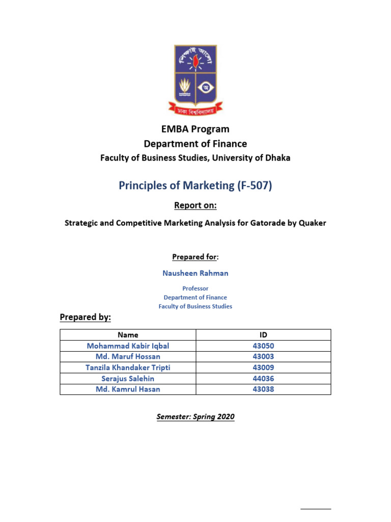 Marketing Group 7 Case Study Final | PDF | Brand | Marketing