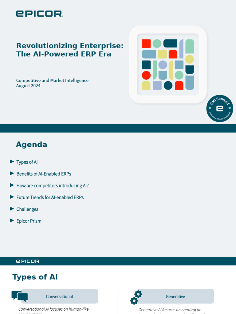 Revolutionizing Enterprises - The AI-Powered ERP Era | PDF | Artificial ...