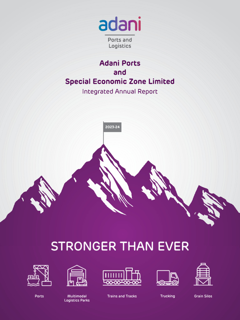 FY24 of Adani Ports and Sezs | PDF