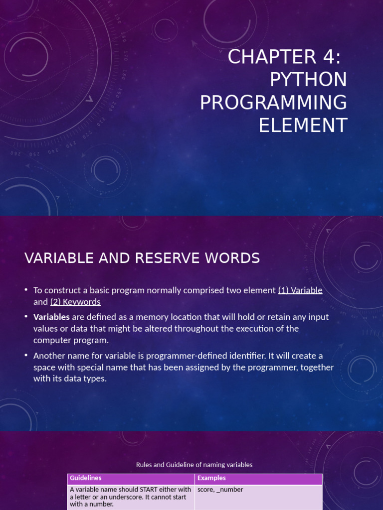 Chapter4 Programmingelement | PDF | Parameter (Computer Programming ... Chapter4 Programmingelement | PDF | Parameter (Computer Programming ...