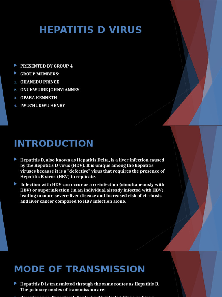 Hepatitis D Virus | PDF | Hepatitis B | Hepatitis