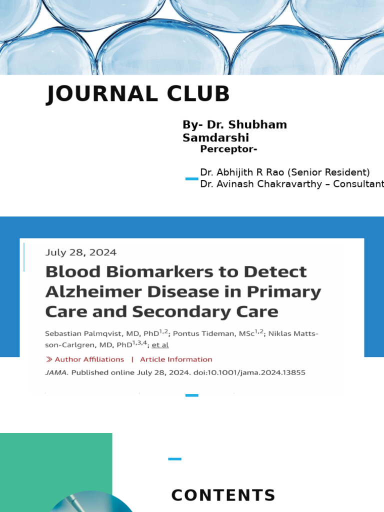 Samdarshi JC | PDF | Alzheimer's Disease | Amyloid Beta