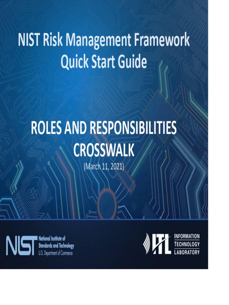 NIST SP 800-37 Quick Start Guide | PDF | Enterprise Architecture | Risk ...