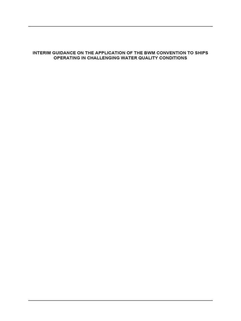 Res - MEPC.387 (81) - INTERIM GUIDANCE ON THE APPLICATION OF THE BWM ...