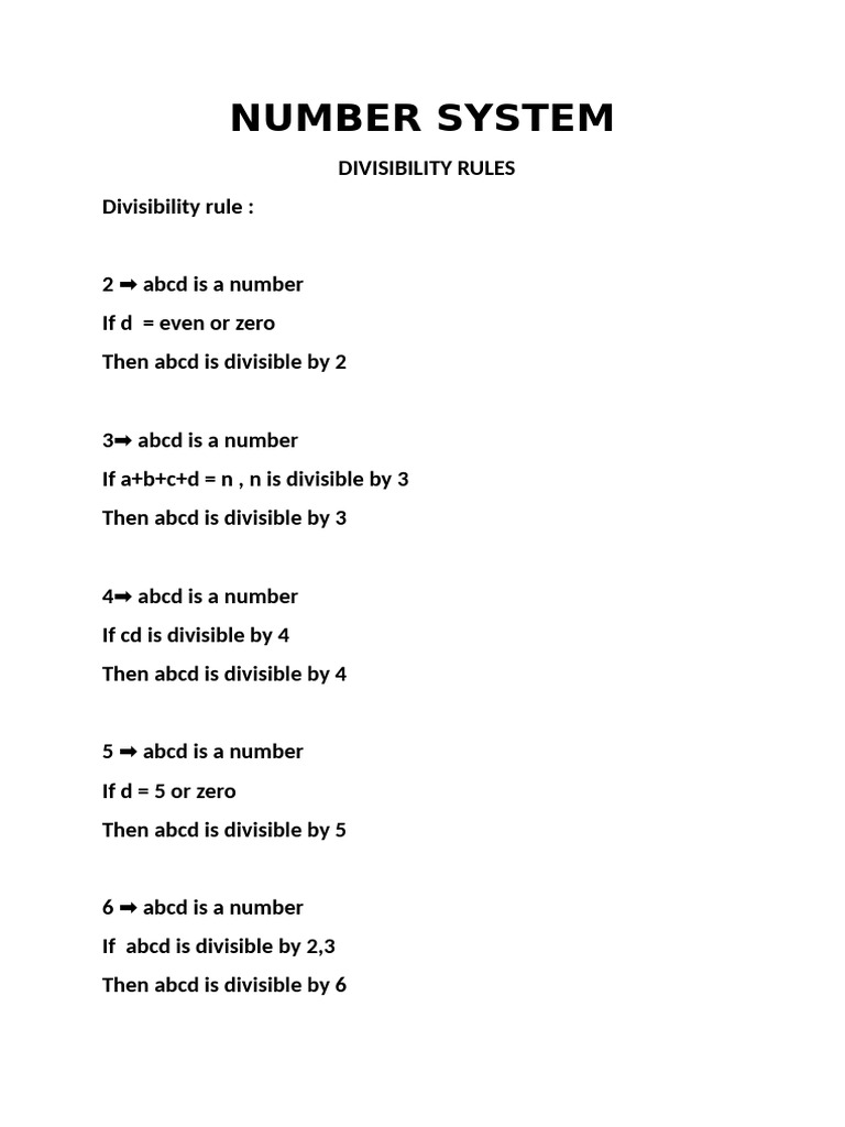 Number System | PDF | Teaching Methods & Materials