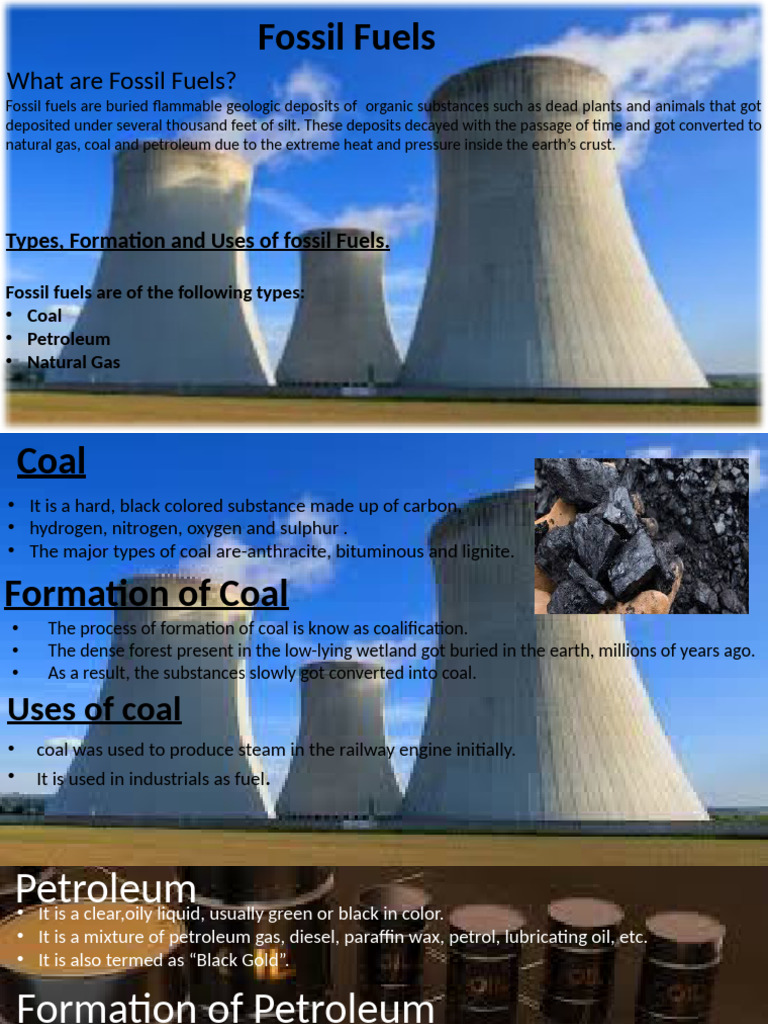 What Are Fossil Fuels? | PDF