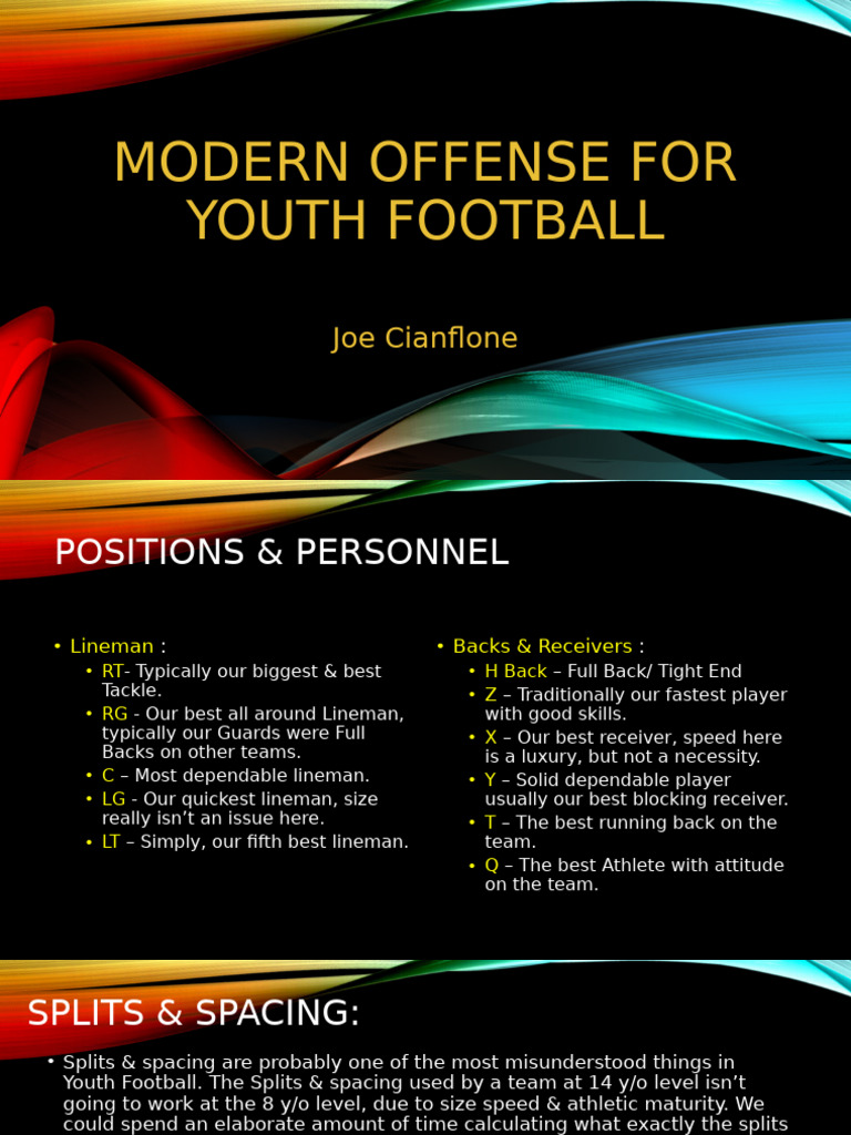 Youth Football Modern Offense Guide | PDF | Quarterback | Sports