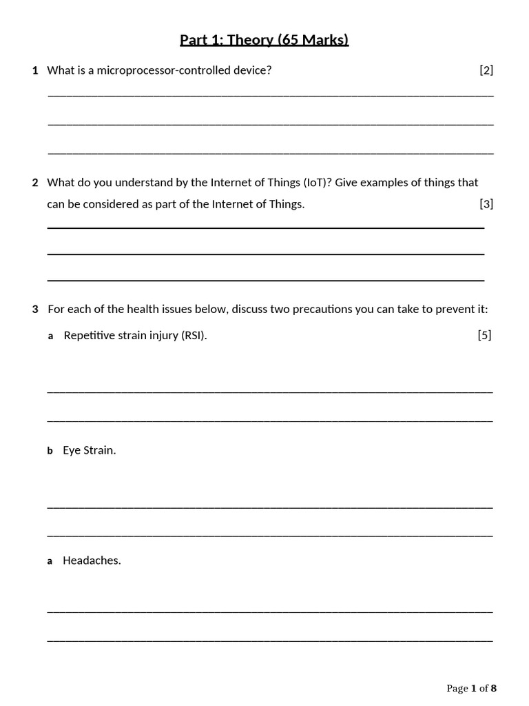 Year 9 2nd Term Exam Chapter # 3,4,5,12,13 | PDF | Computer Data Storage | Usb Flash Drive
