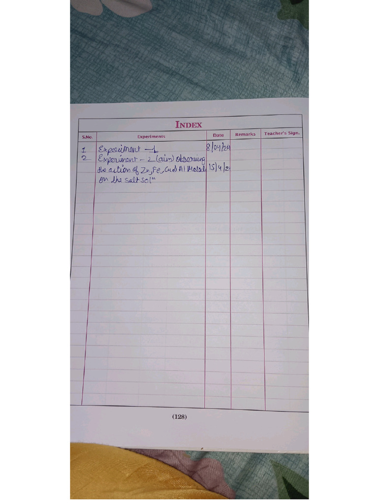 Practicals Class X | PDF