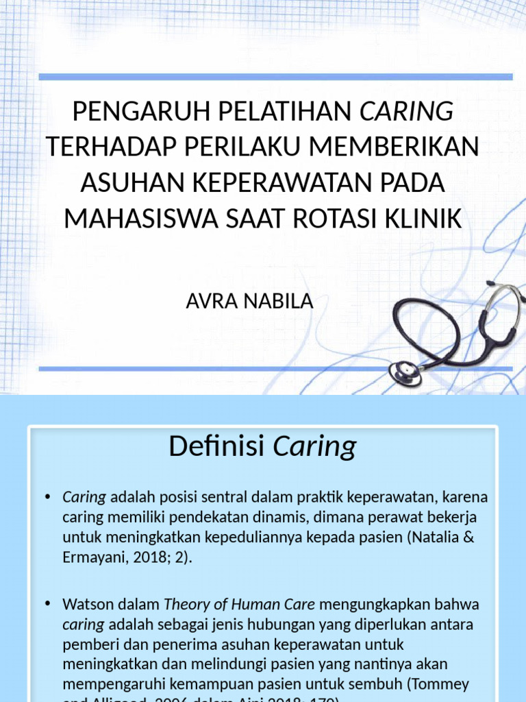 Caring | PDF | Pengembangan Diri