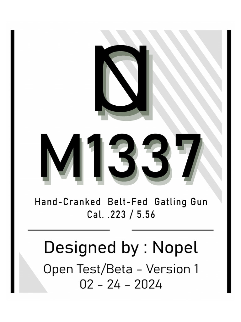 M1337 Instructions Pdf