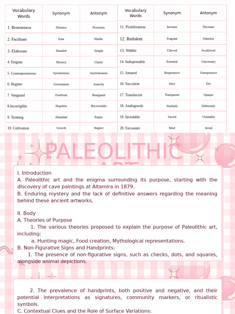 Vocabulary Synonyms and Antonyms Guide | PDF | Cuisine | Chinese Cuisine