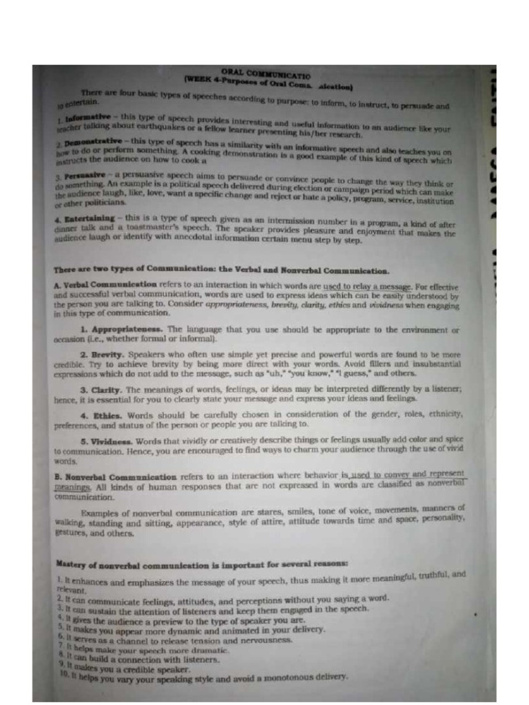 Oral com module | PDF