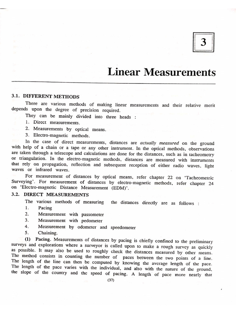 Arch.-Unit-2-Linear Measurement | PDF