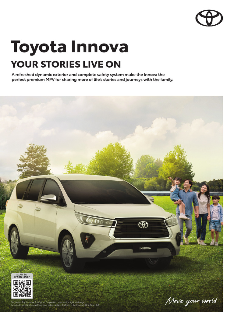 Toyota Innova Information | PDF | Motor Vehicle | Car Body Styles