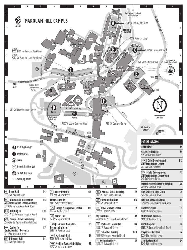 Marquam Hill English MAP | PDF