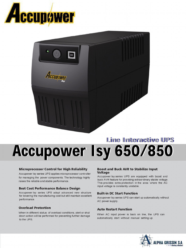 Accupower | PDF