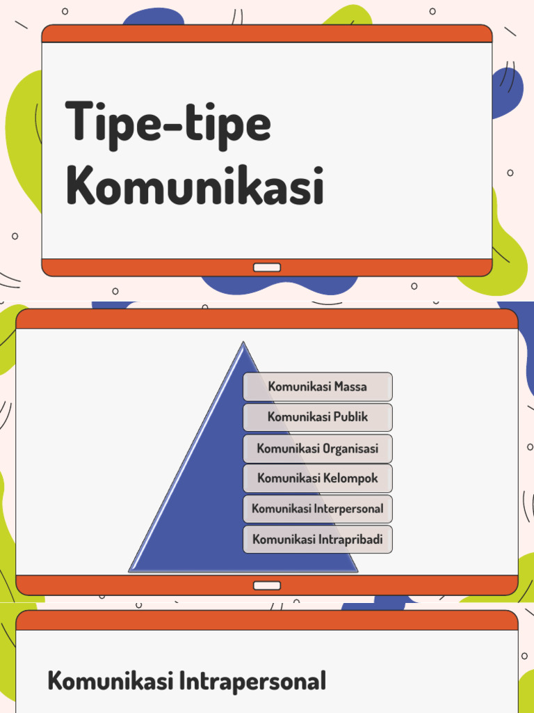 Tipe-Tipe Komunikasi | PDF