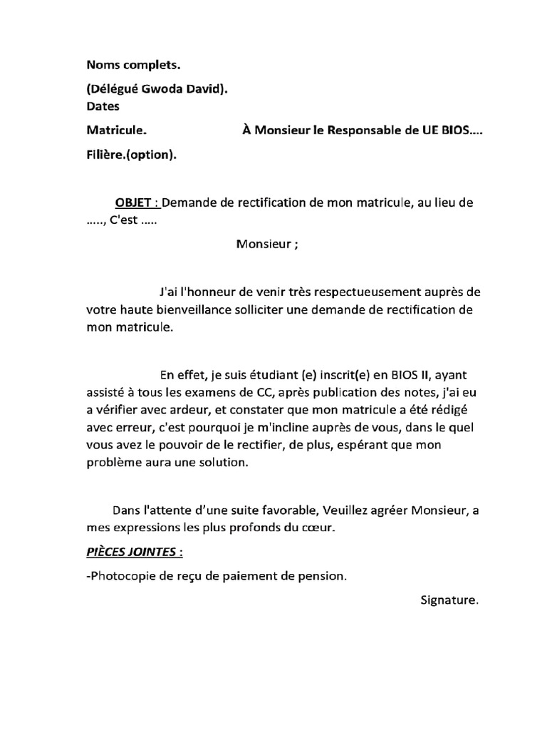 Exemple de Requête | PDF