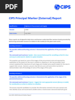 Cips Exam Timetable | PDF