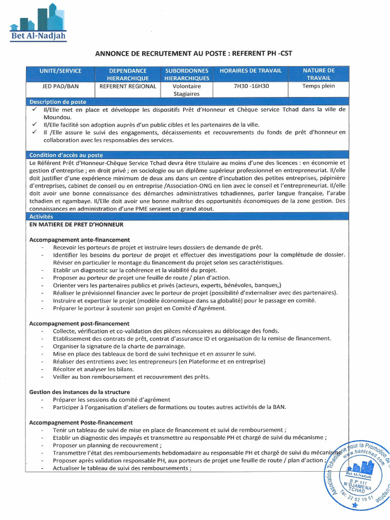 Referent PH CST | PDF