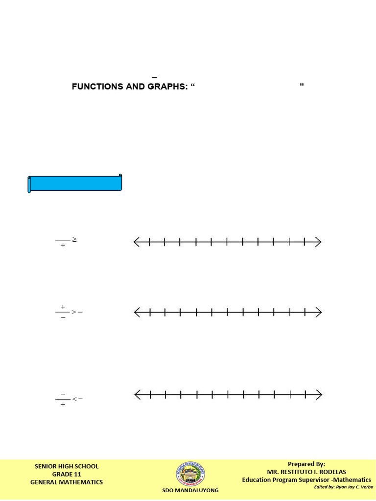 Activity Sheet 10 - Gr.11 - Solve Rational Inequalities | PDF