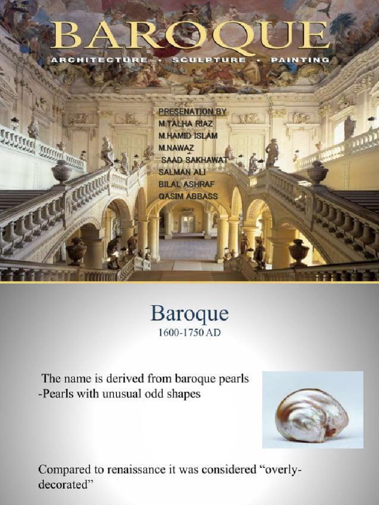 Baroque Architecture | PDF