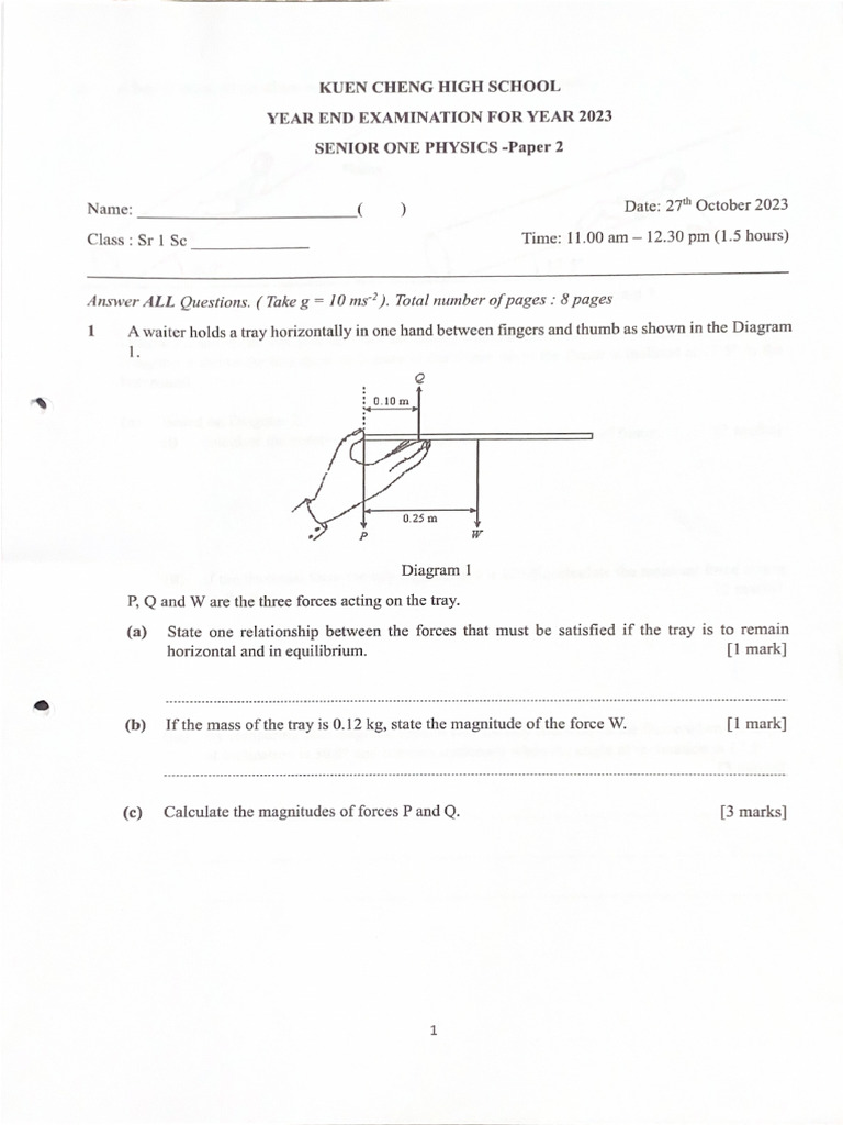 Past Year 2023 Paper 2 | PDF