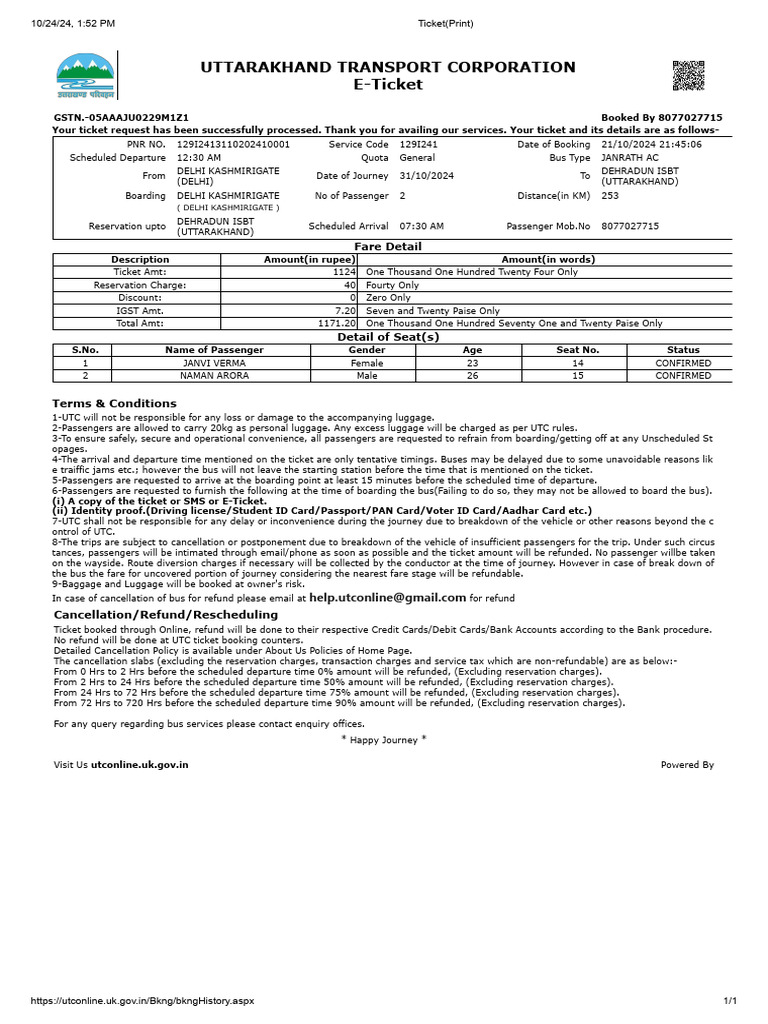 StarBus_ _ UTC Online 4.0 | PDF | Bus | Identity Document