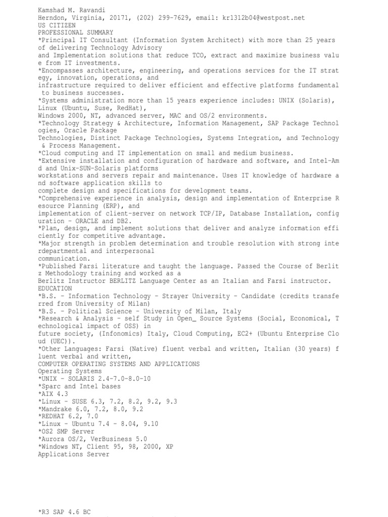 It Manager | PDF | Operating System | Cloud Computing