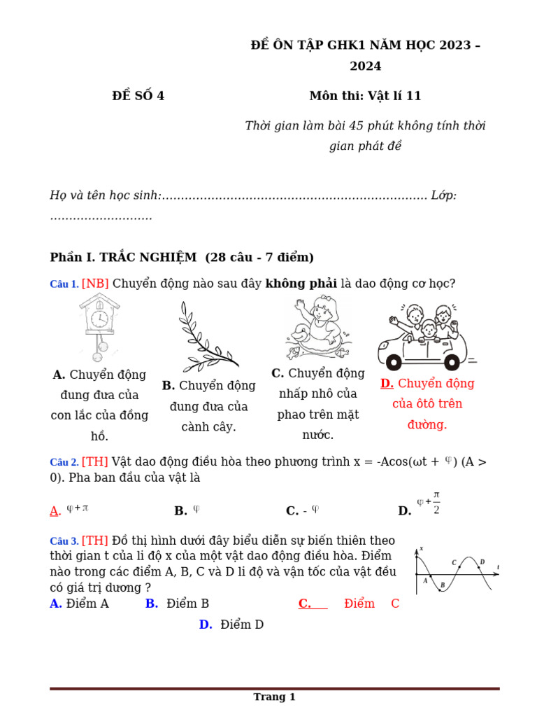 VL11-KNTT-GHK1-De-04-ĐPB NHOM VAT LY | PDF