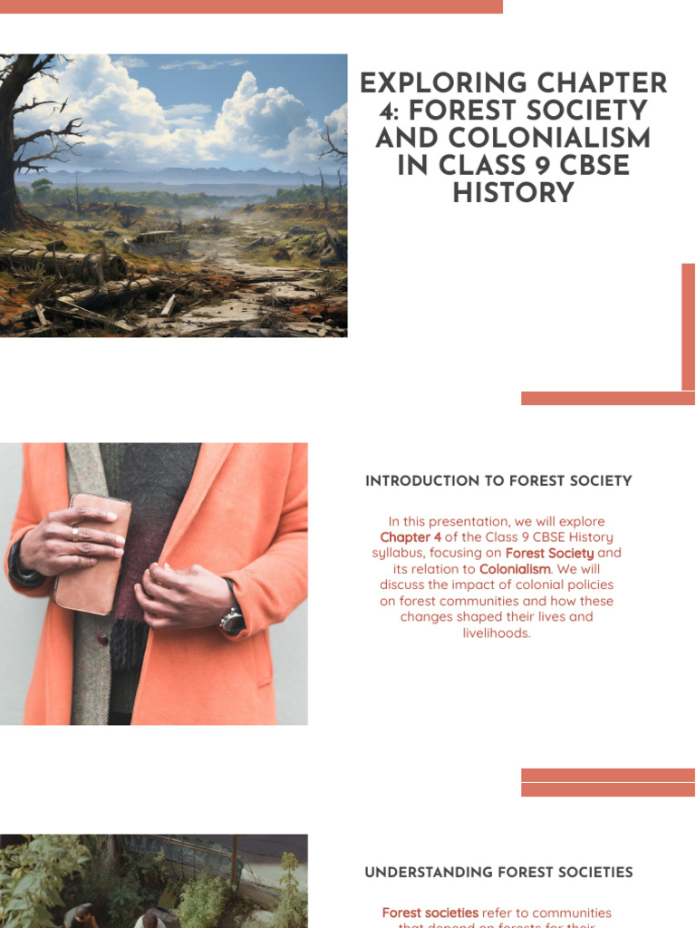 CH 4 Forest Society and Colonialism | PDF | Forests | Sustainability
