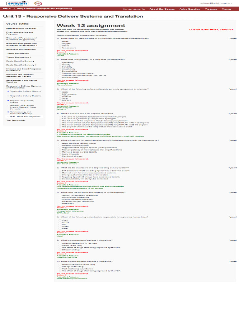 Week 12 Assignment 12 | PDF