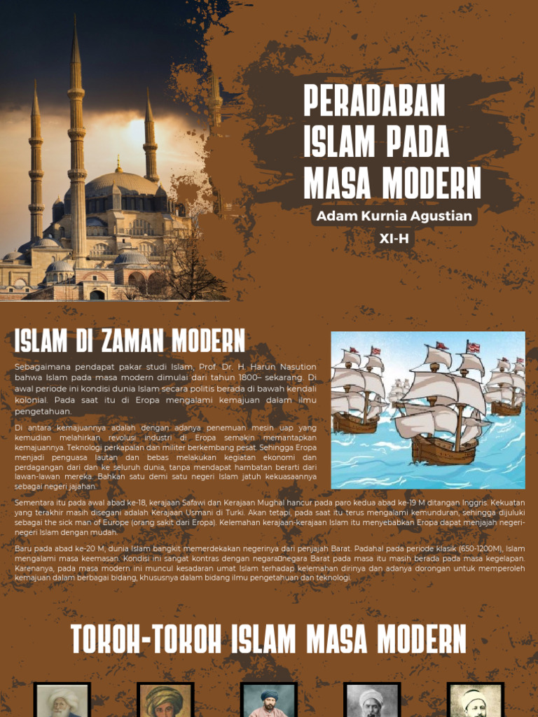 PERADABAN ISLAM PADA MASA MODERN | PDF