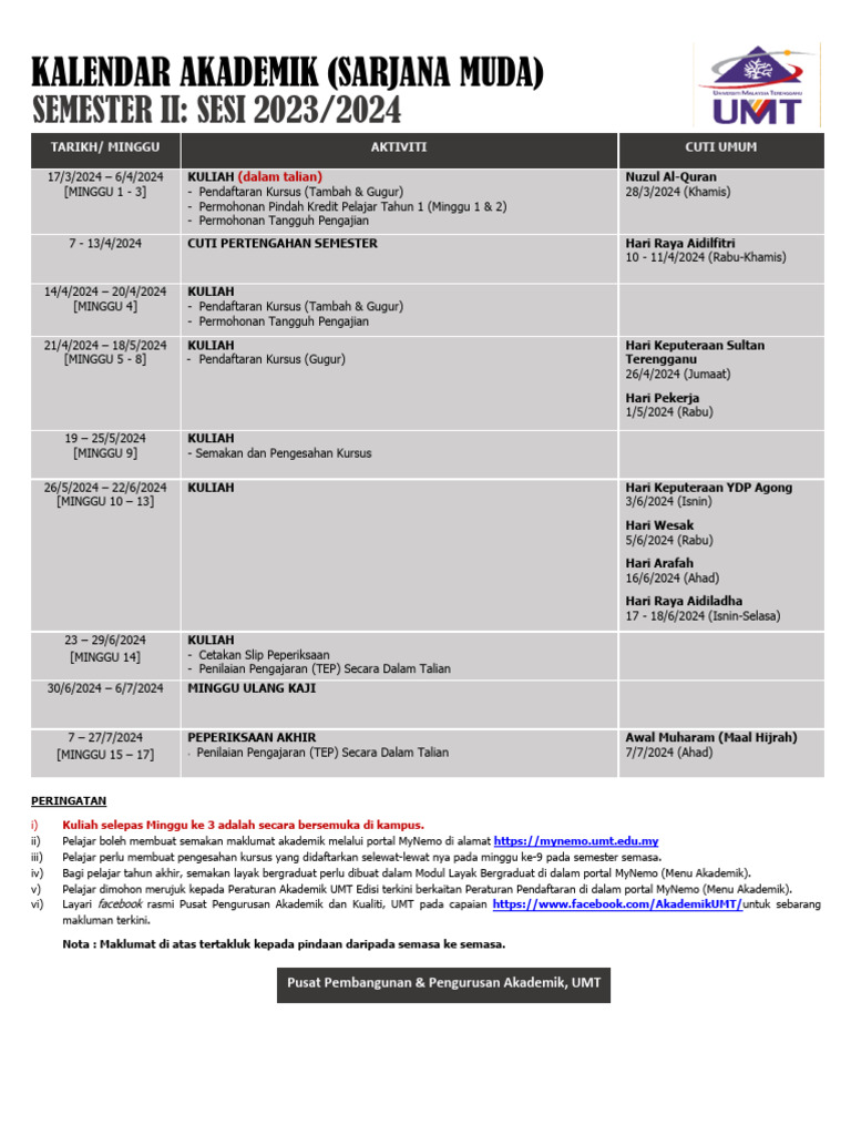 SM - Semester - 2 - 2023 2024-Senat Jan2024 | PDF