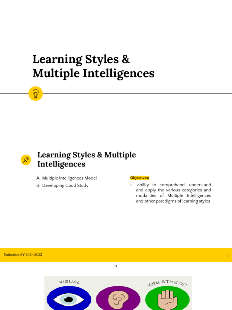 2-Learning-Styles-Copy | PDF | Intelligence | Learning Styles