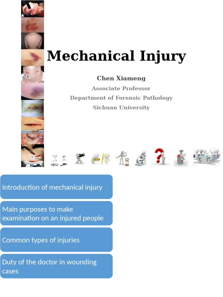 2023 Mechanical Injury | PDF | Medical Emergencies | Clinical Medicine