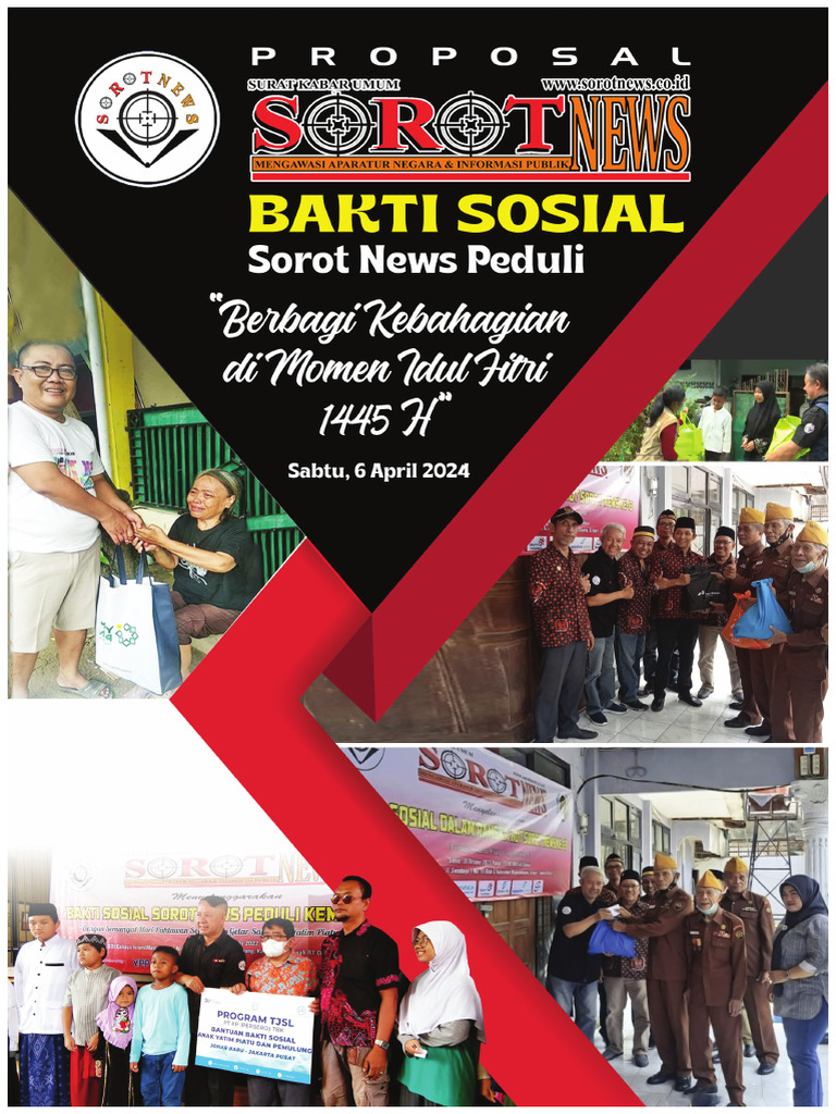 Proposal Idul Fitri 2024 | PDF | Pengembangan Diri