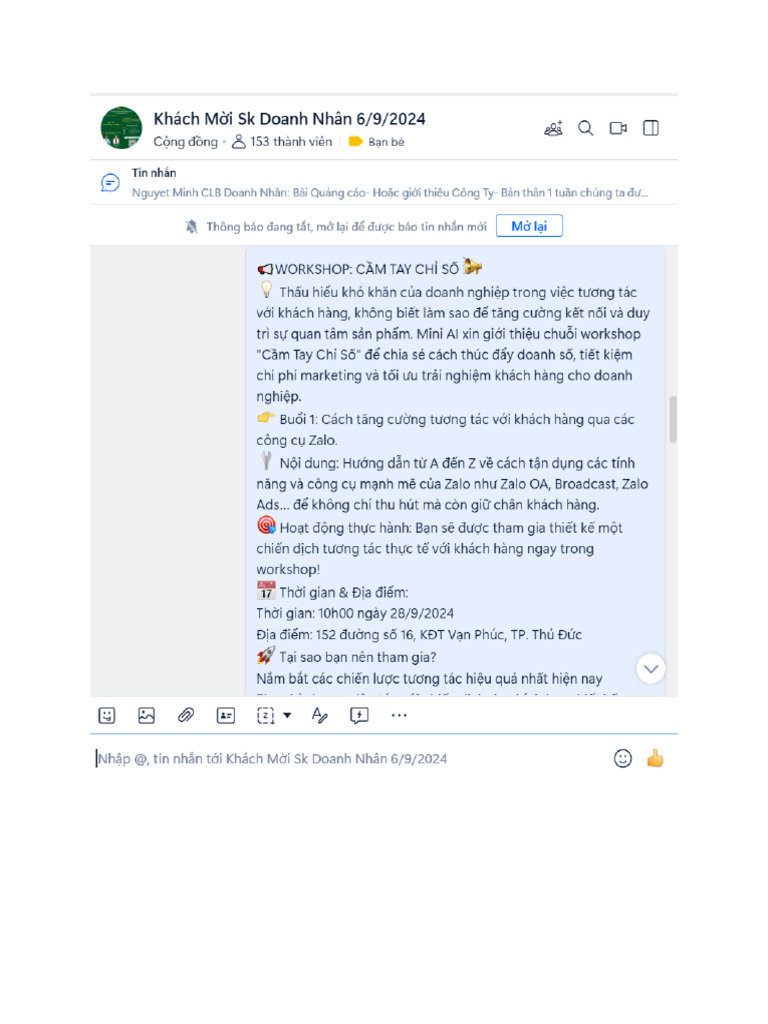 Đăng Bài H I Nhóm Zalo | PDF
