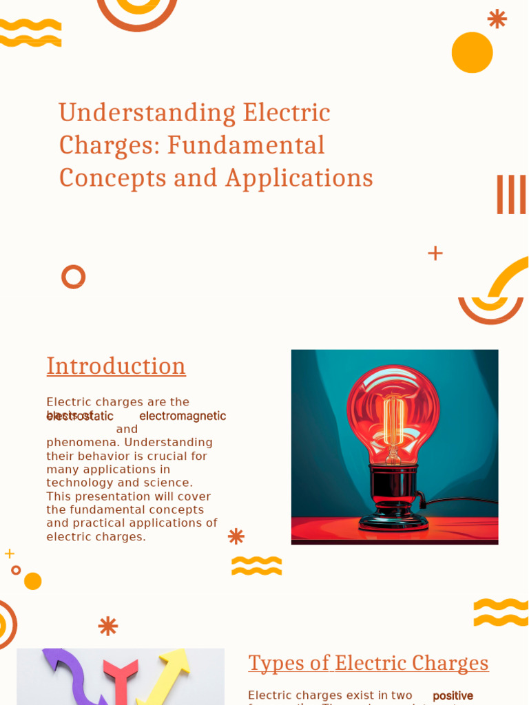 Slidesgo Understanding Electric Charges Fundamental Concepts and Applications 20240610050840wk4M ...