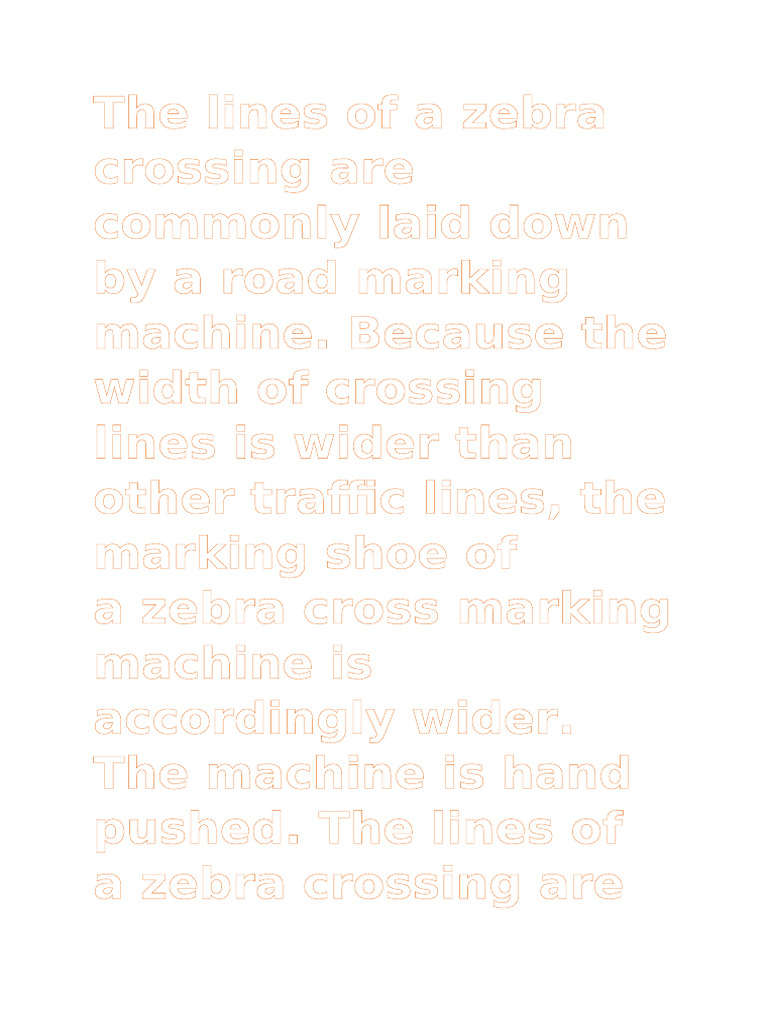 Zebra Crossing Line Marking Guide | PDF