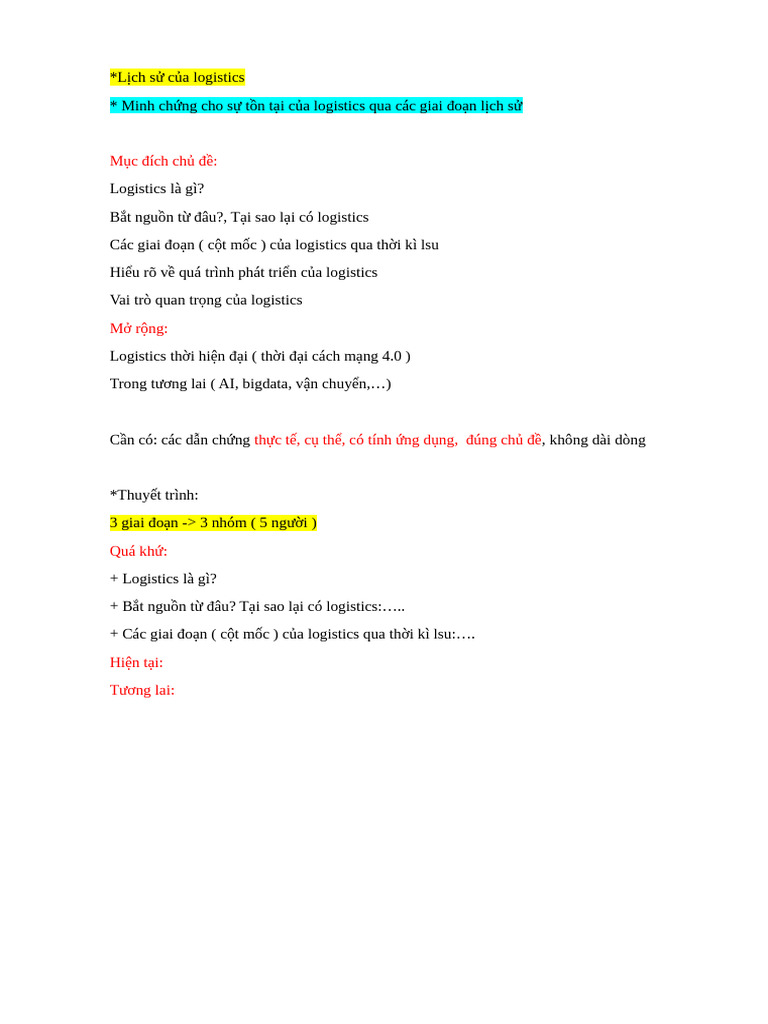 Thuyết trình 1 lgt | PDF