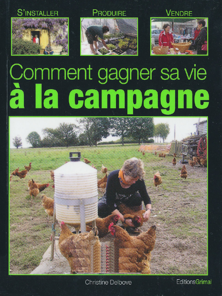 Comment Gagner Sa Vie À La Campagne, Christine Delbove | PDF