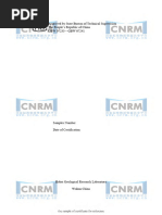 OREAS 990b Certificate | PDF | Outlier | Standard Deviation