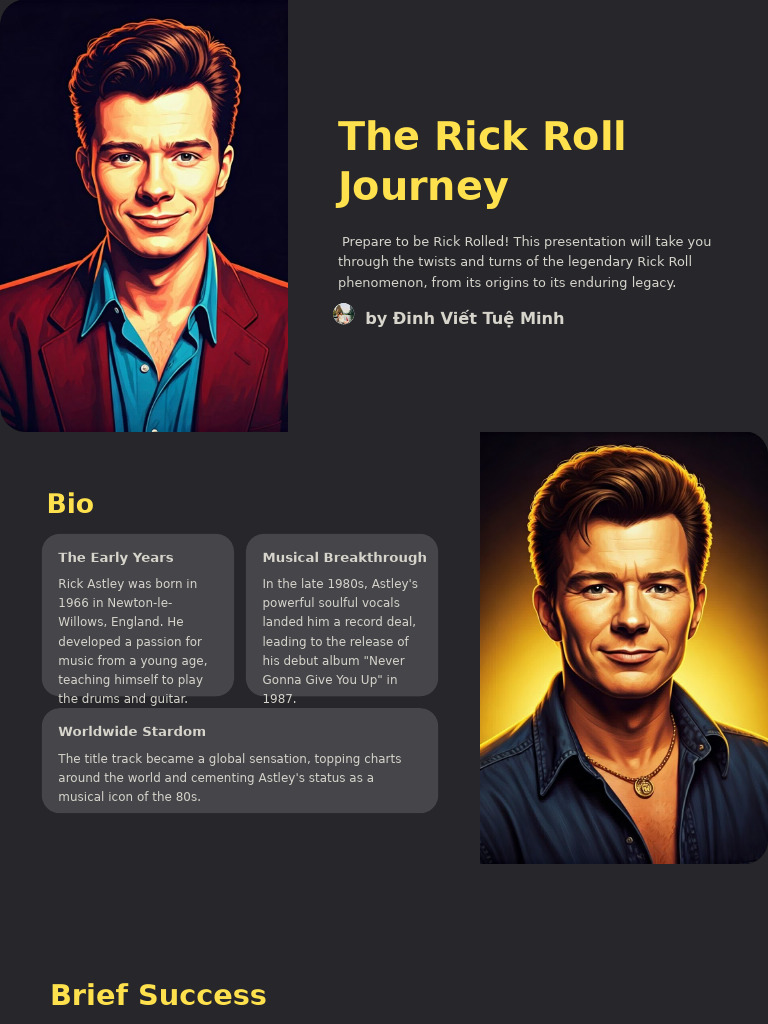The Legacy of the Rick Roll Phenomenon | PDF | Popular Music | Cultural ...