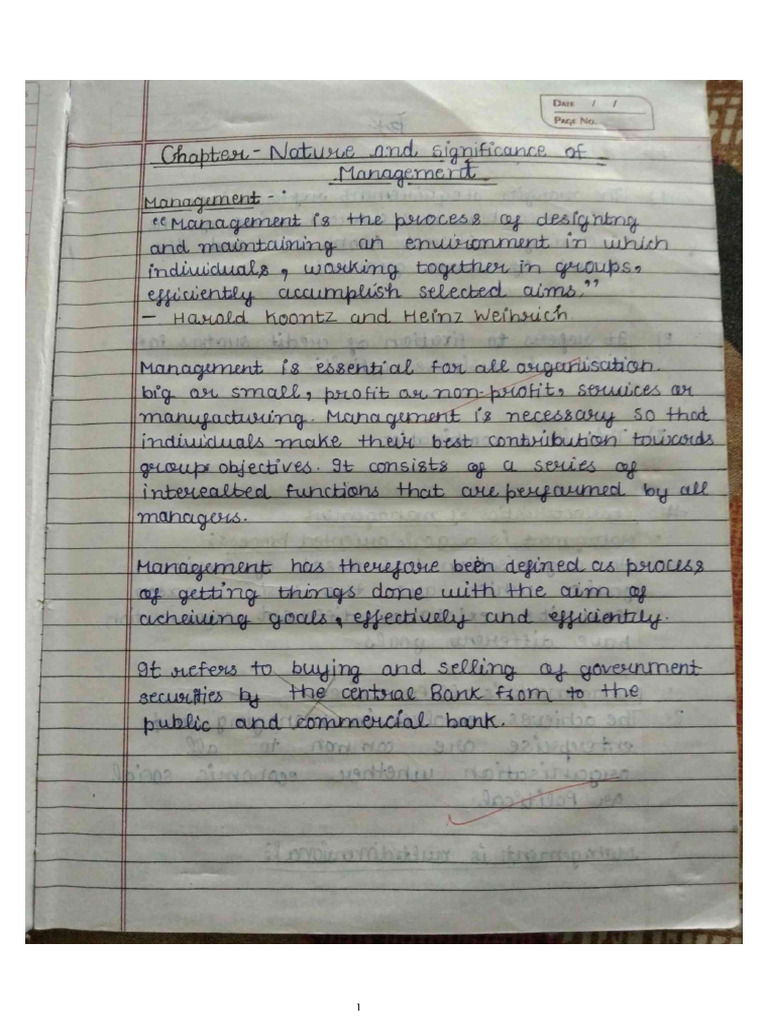 Business Studies Chapter 1 Written | PDF