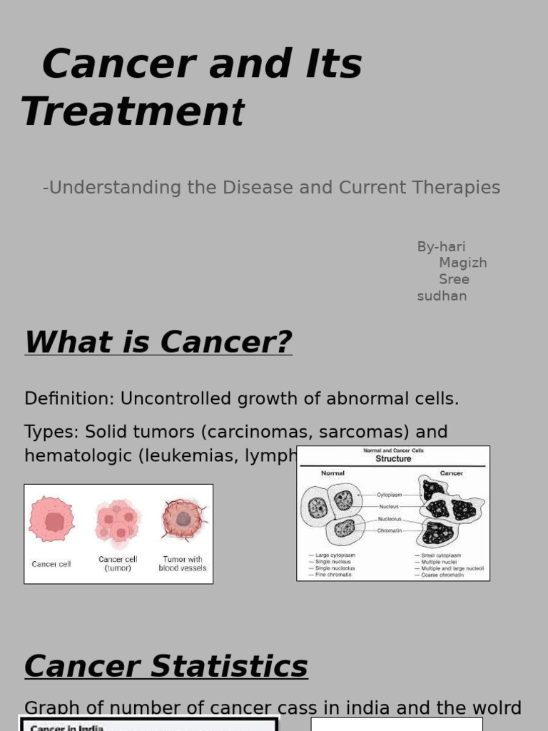 Cancer and Its Treatment | PDF | Cancer | Lung Cancer
