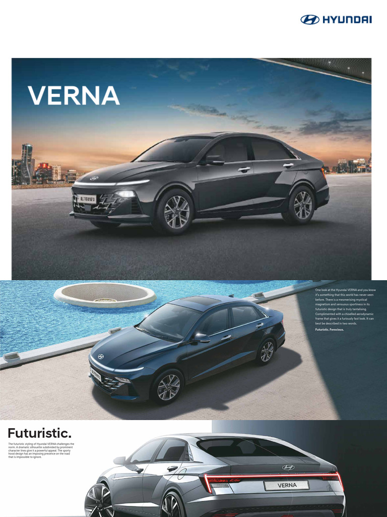 Verna Brochure 27 Aug | PDF | Motor Vehicle | Automotive Technologies