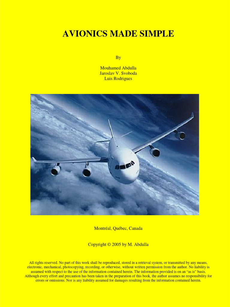 Ma Avionics Book | PDF | Instrument Flight Rules | Visual Flight Rules